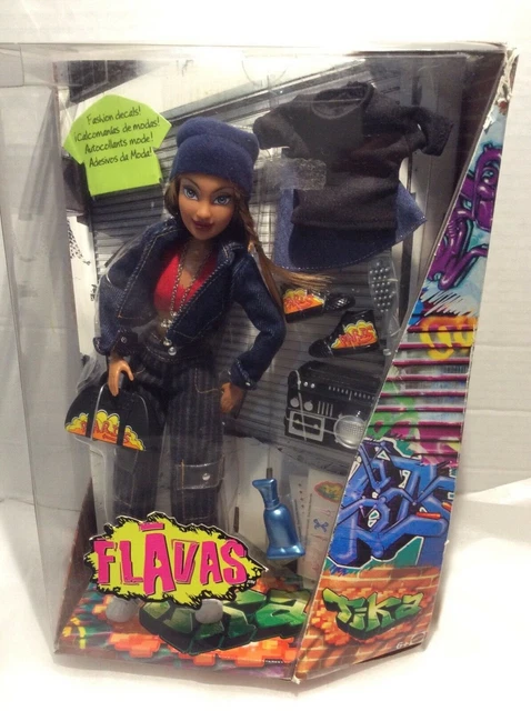 MATTEL B7580 FLAVAS Tika African American Fashion Doll 11" Set New $99. ...