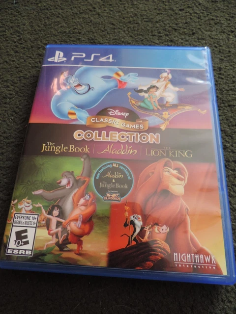 DISNEY CLASSIC GAMES Collection Jungle Book - Aladdin - Lion King - PS4 ...