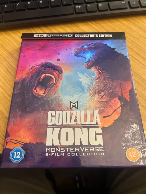 GODZILLA X KONG Monsterverse 5-Film Collection [4K Ultra HD] [2024] £49 ...