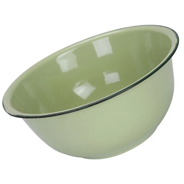 VINTAGE ENAMELWARE MIXING Bowl Unbreakable Soup Basin £12.59 - PicClick UK