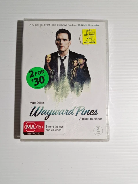 WAYWARD PINES 1ST Season DVD TV Region 4 New & Sealed Matt Dillon 3 ...