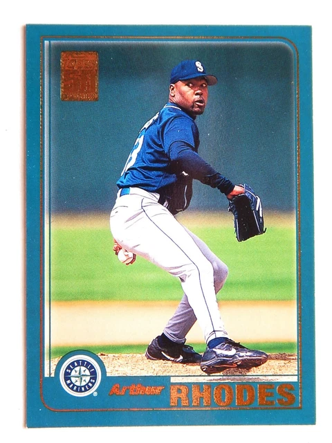 CARTE DE BASEBALL Arthur Lee Rhodes #56 Topps 2000 (Seattle Mariners ...