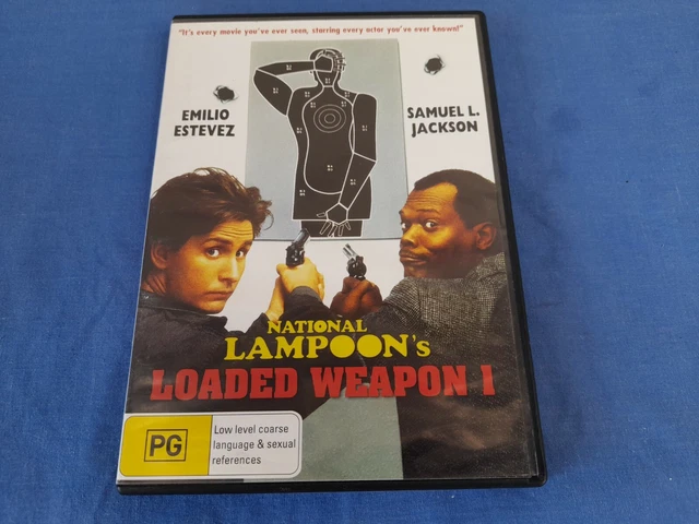 NATIONAL LAMPOON'S LOADED Weapon 1 - DVD - Emilio Estevez Samuel L ...