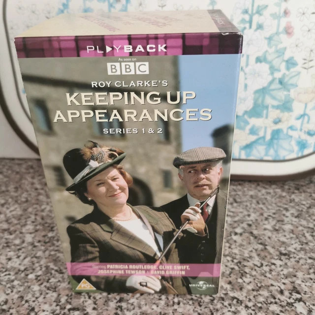 KEEPING UP APPEARANCES Series 1 & 2 VHS Video Box Set BBC £12.95 ...