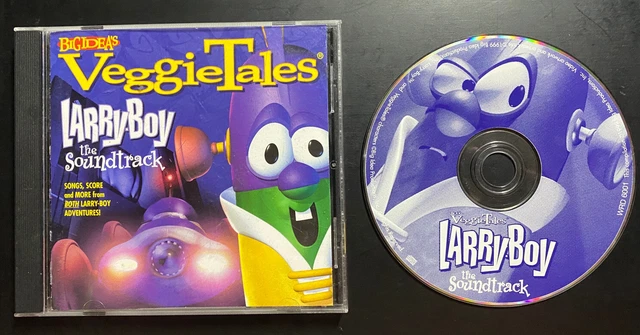 VEGGIETALES LARRY-BOY THE Soundtrack CD 1999 Children’s Christian ...