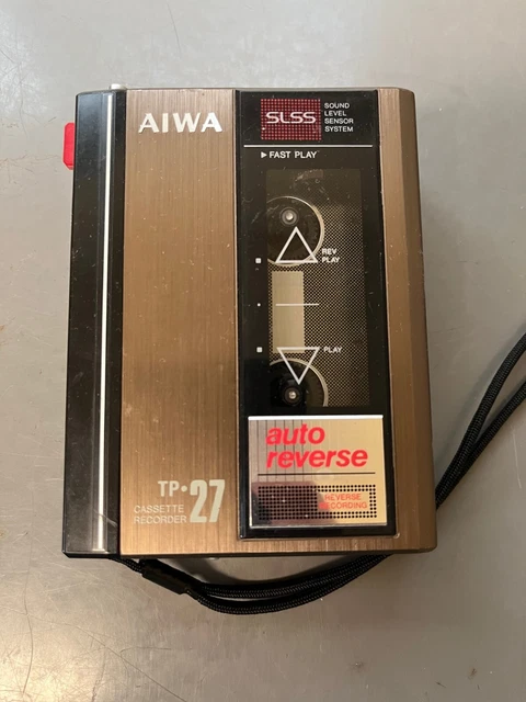 AIWA TP-27 CASSETTE Recorder Auto Reverse Player Walkman, Non-Working ...