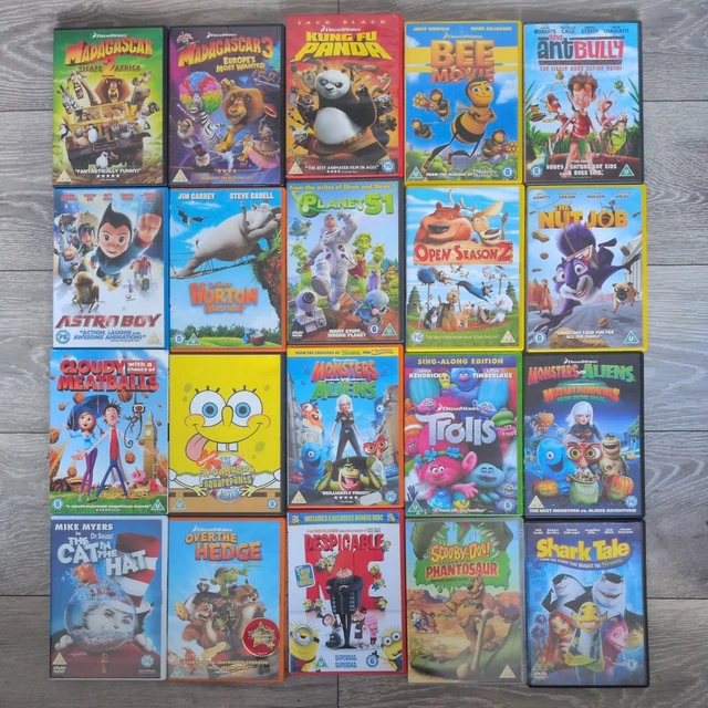 10X KIDS DVDS Movies Bundle Childrens Mixed Family £8.99 - PicClick UK