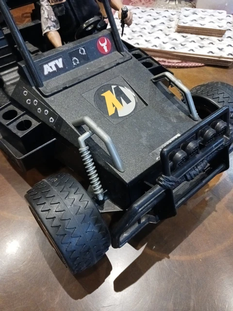 VINTAGE HASBRO 1990S Action Man Dune Buggy with figure and detachable ...