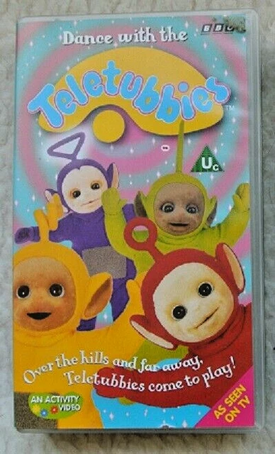 TELETUBBIES DANCE WITH BBC VHS 1997 Video Cassette Tape £5.95 - PicClick UK