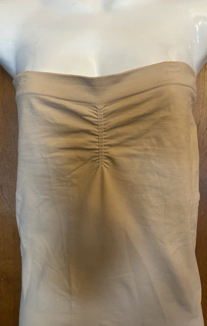 WOMEN STRAPLESS FULL Body Slip Shapewear Under Dress Body Shaper Size ...