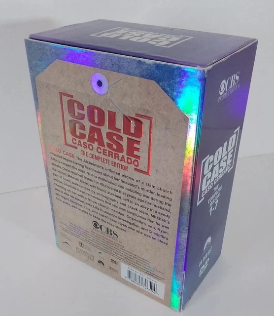 RARE COLD CASE Files Seasons 1-7 Complete Series 44 Discs VGUC $300.00 ...