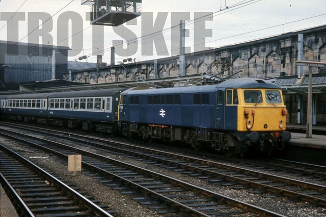 35MM SLIDE BR British Railways Electric Loco Class 87 87029 Carlisle ...