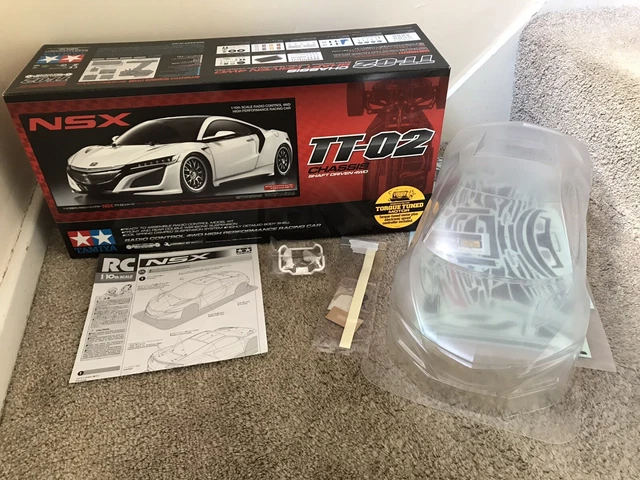 TAMIYA TT02 HONDA NSX Body Set 51566 £32.50 - PicClick UK