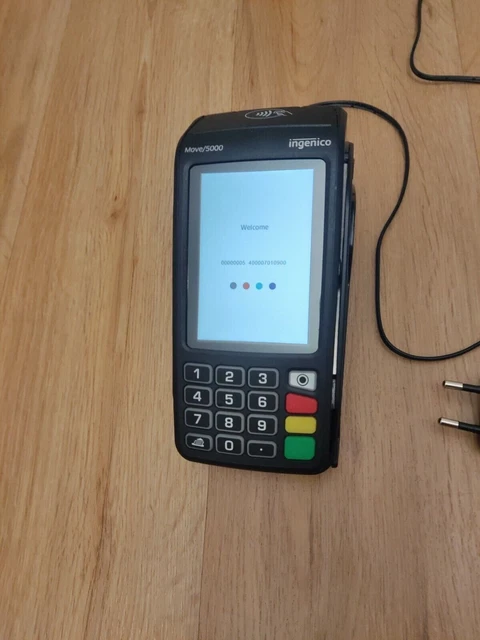 TPE INGENICO MOVE 5000 CL 3G WiFi Terminal De Paiement sans contact EUR ...
