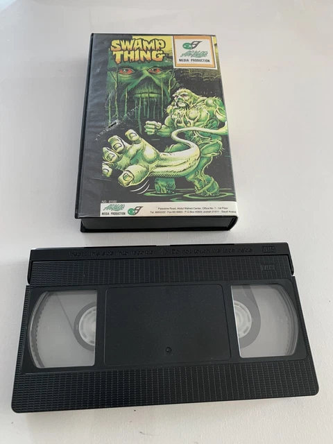 SWAMP THING ANIMATED Adventure 1 “The Un-Men Unleashed” VHS 1990 Kenner ...