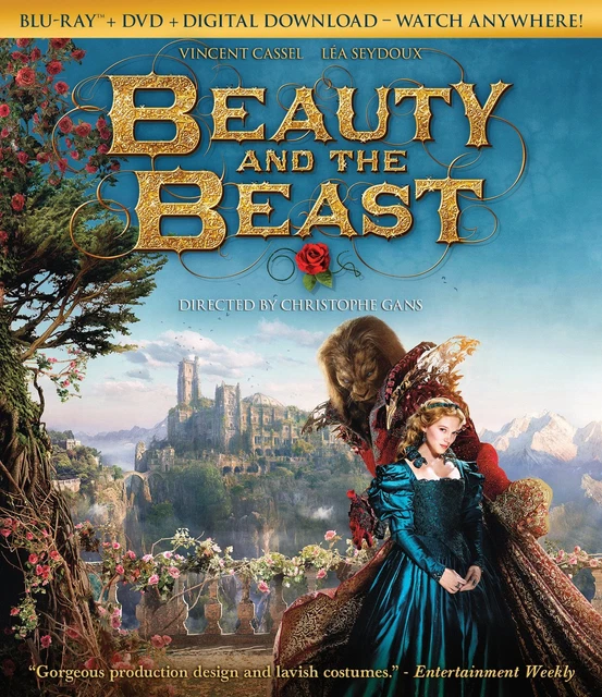 BEAUTY AND THE Beast (Blu-ray) Vincent Cassel Lea Seydoux Christophe Gans EUR 28,55 - PicClick FR