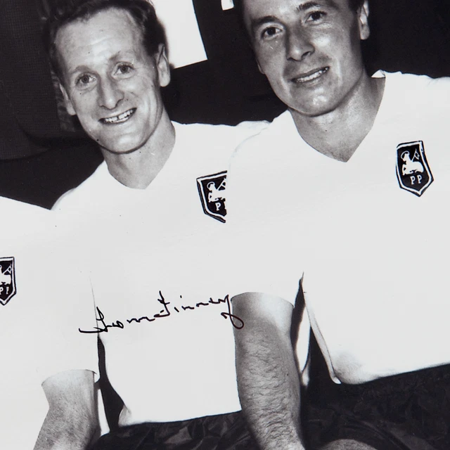 TOM FINNEY SIGNED Preston North End Photo Finney and Friends Autograph ...