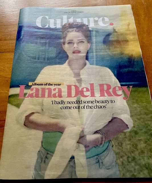 LANA DEL REY Interview Magazine Sunday Times Culture Dec 3 2023 Album ...