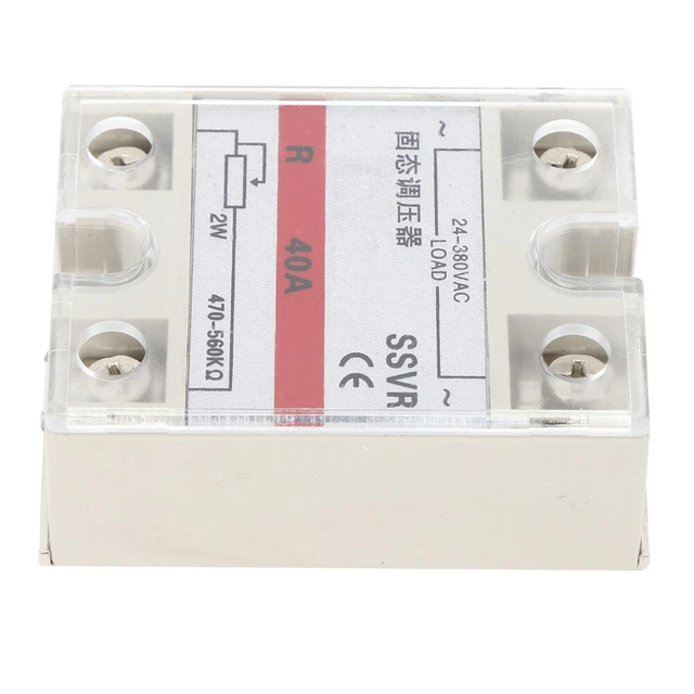 SOLID-STATE VOLTAGE REGULATOR Single Phase Relay Module Low Frequency SSVR-4 £10.43 - PicClick UK