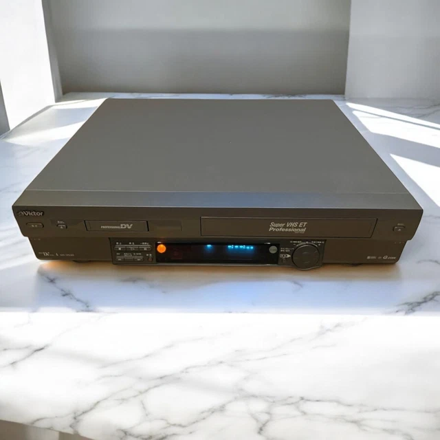 VICTOR JVC SR-VS30 Mini DV/S-VHS Video Cassette Recorder Working ...