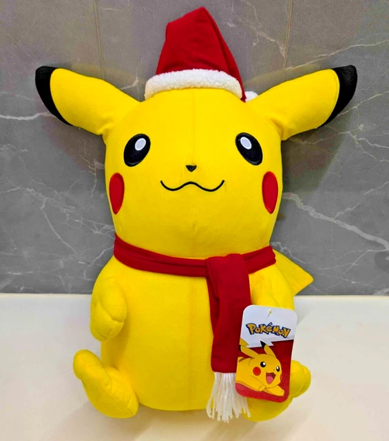 PIKACHU POKEMON SOFT Plush Toy Doll Stuffed Kids Gift UK 40cm 16" size ...