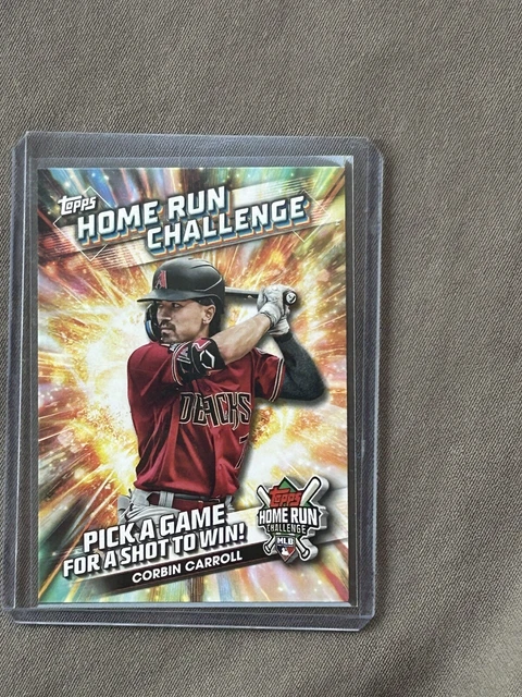 2024 TOPPS CORBIN Carroll Home Run Challenge #HRC-3 Arizona ...
