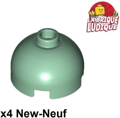 LEGO 4X ROUND brick brick round 2x2 dome green sand/sand green 553c new ...