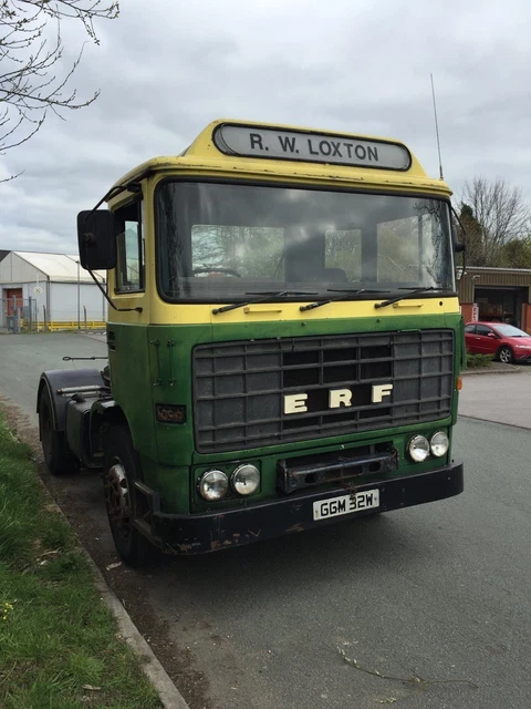 ERF B SERIES tractor unit 4x2 classic vintage truck lorry £2,500.00 ...