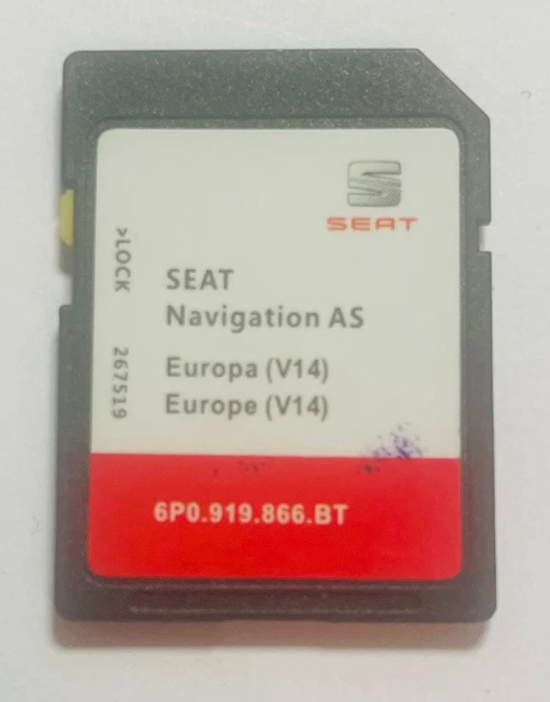 GENUINE SEAT SAT Nav Navigation As Navi System Sd V14 Europa Mib2 ...