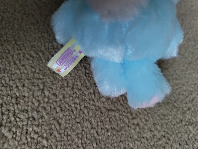 AMUSE SOFT TOY cotton candies japanese kawaii blue bear plush £10.80 ...