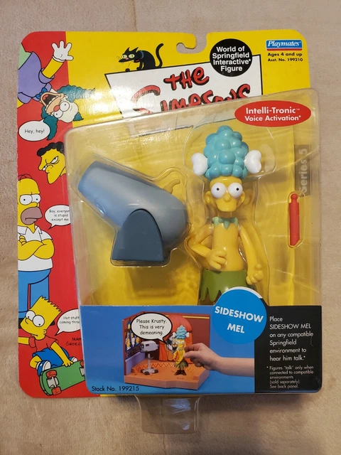 FIGURINE ARTICULÉE PLAYMATES The Simpsons Sideshow Mel série 5 EUR 22 ...