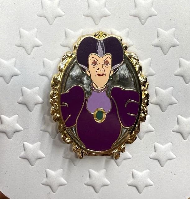 DISNEY PALM VILLAINS Cameos Mystery Pin Lady Tremaine Cinderella LE 300 ...