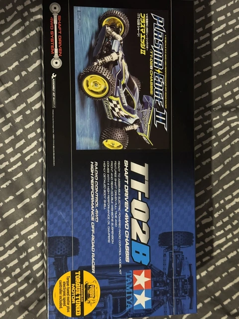 TAMIYA 58630 PLASMA EDGE II TT-02B CHASSIS 1/10 Assembly Kit. (WITH ESC ...