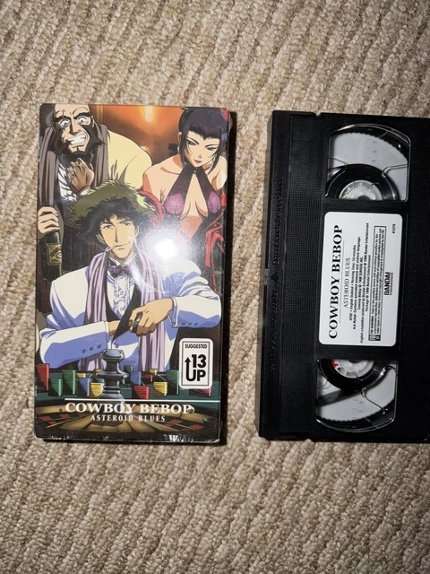 RARE - COWBOY Bebop - Asteroid Blues (English) (VHS, 1999) - SLEEVE ...