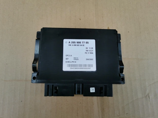 MERCEDES-BENZ C W205 2018 Gearbox control unit module A2059007705 ...
