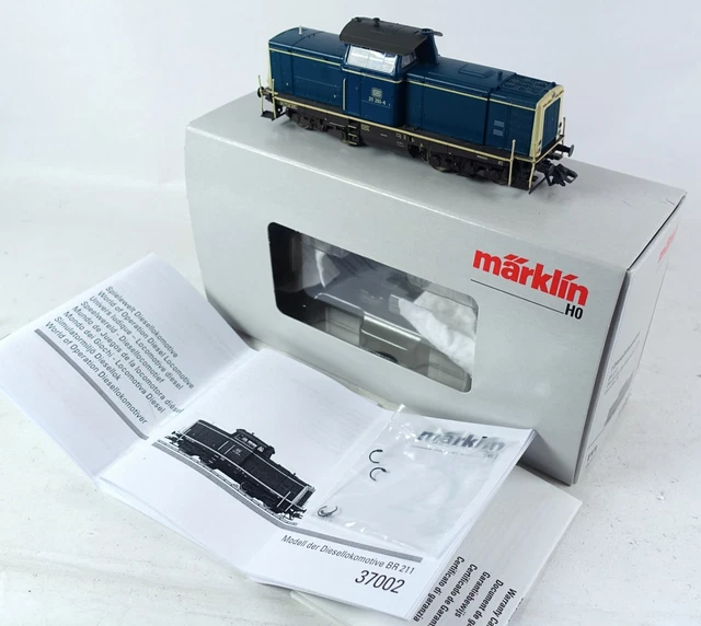 MÄRKLIN 37002 DIESELLOK BR 211 293-6 türkis mfx+ DIGITAL LED VOLL SOUND ...
