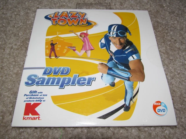 LAZY TOWN Dvd Sampler K-Mart Promo Nick Jr 2005 Viacom $30.00 - PicClick