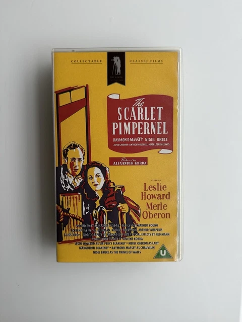 THE SCARLET PIMPERNEL (VHS, 1997) £3.45 - PicClick UK