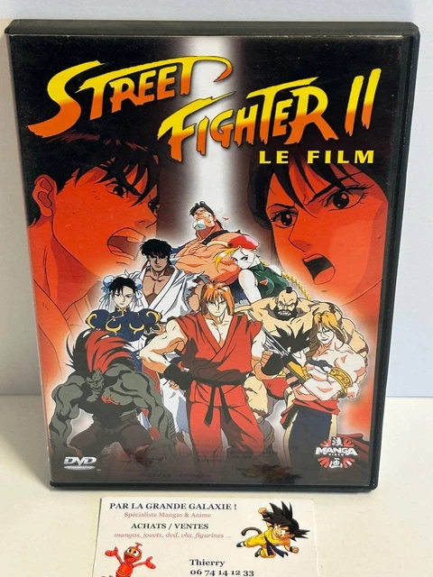 DVD ANIME MANGA Street Fighter II Le Film Jeux Vidéo VF 2 Pathé Mania ...