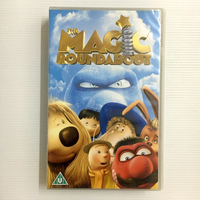 THE MAGIC ROUNDABOUT. VHS Video Tape Tom Baker Kylie Minogue Joanna ...