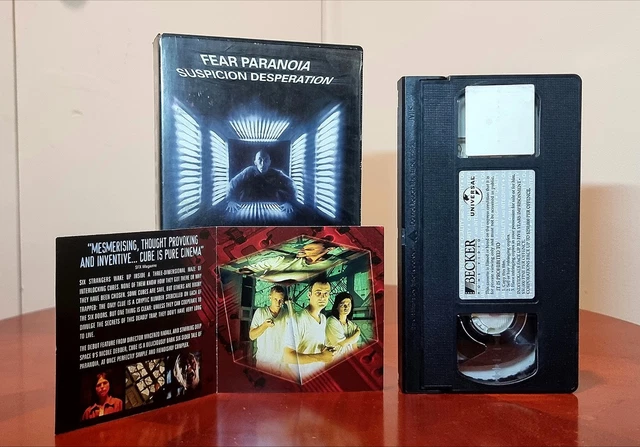 CUBE 1997 VHS 📼 And Promotional Flyer $50.00 - PicClick AU