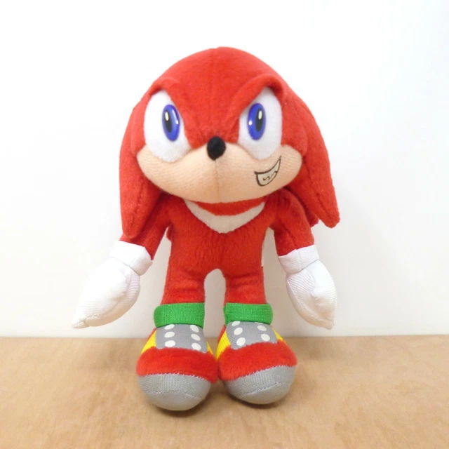 FEVA UK SONIC the Hedgehog Project Knuckles Beanie Plush Soft Toy Sega ...