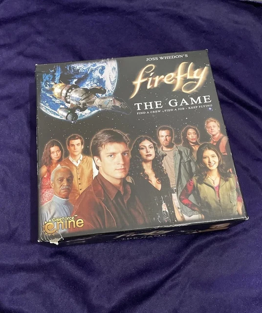 FIREFLY THE GAME Based On The Cult TV Series Joss Whedon Gale Force ...