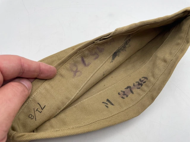 ORIGINAL AMERICAN TAN Garrison Cap, Army Air Corps Piping, Size 7 1/8 £ ...