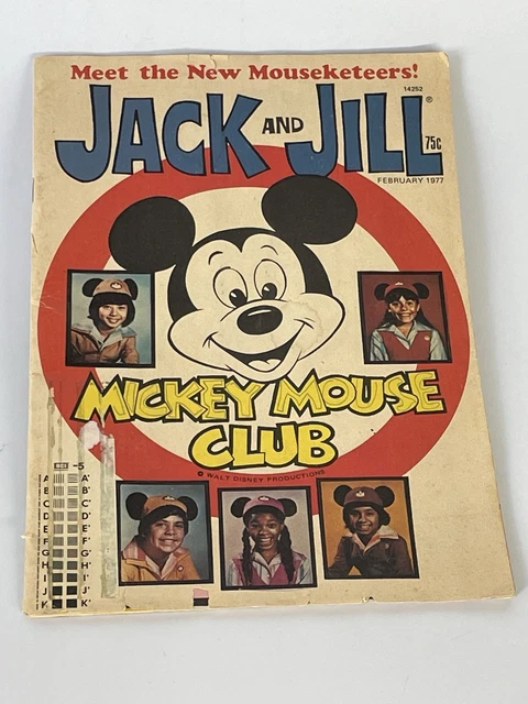 JACK AND JILL Magazine February 1977 Mickey Mouse Club £9.75 - PicClick UK