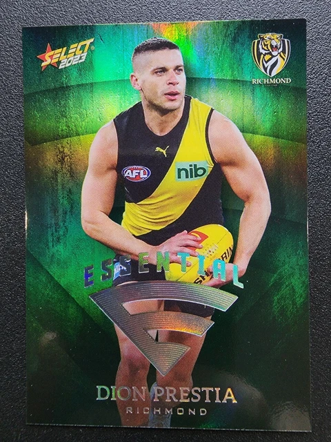 2023 AFL SELECT Footy Stars, Dion Prestia Green Essential 035/250 ...