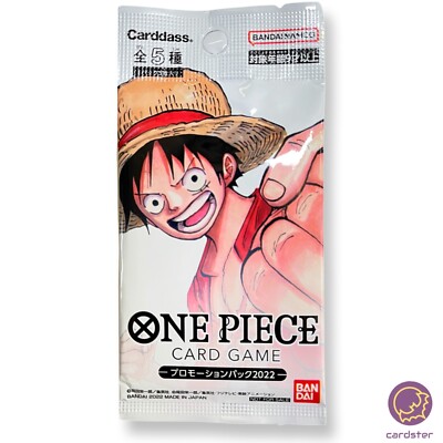 ONE PIECE CARD Game Promo Pack 2022 P-001-P-005 Bandai Japan Factory ...