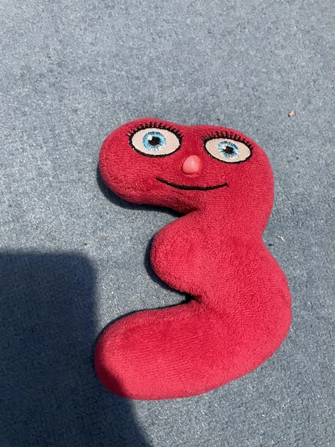 CBEEBIES NUMBER JACKS numberjacks three 3 soft plush toy Red £38.00 ...