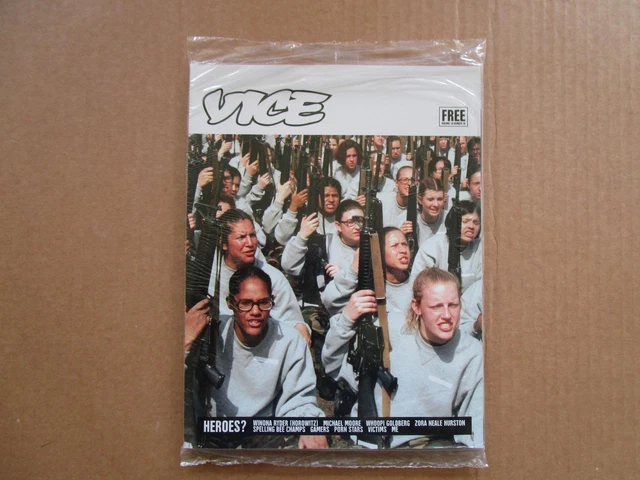 VICE MAGAZINE WINONA Ryder, / Michael Moore / Whoopie Goldberg + CD ...