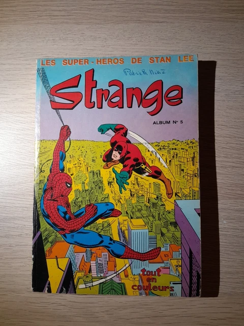 RARE ALBUM STRANGE N°5/N°14,15,16/1971/Tbe/Lug EUR 300,00 - PicClick FR